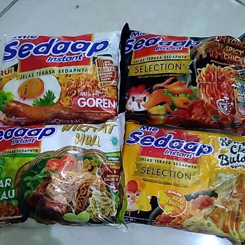 Jual Mie Sedaap Goreng 5 Varian Rasa | Shopee Indonesia