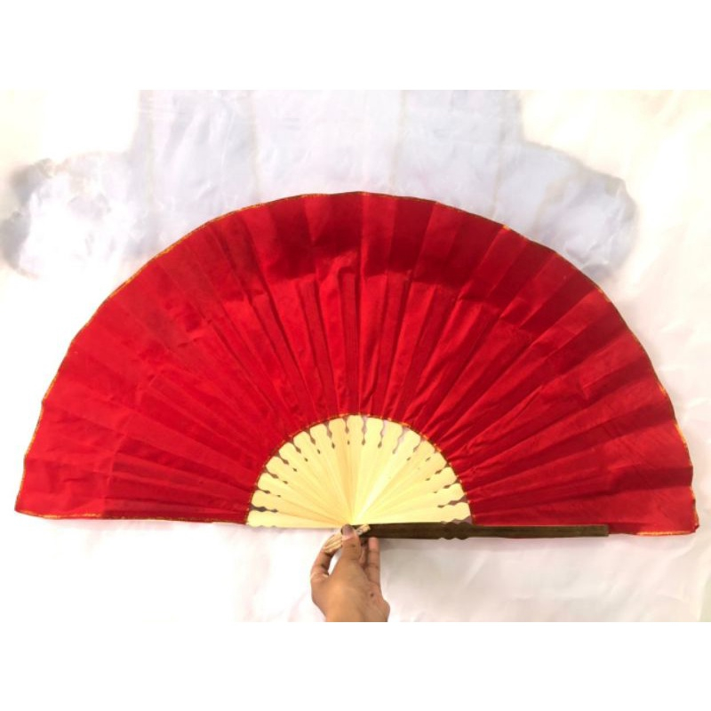Jual Kipas Tari Kipas Bambu Kipas Warna Warni Polos Ukuran Jumbo kipas ...