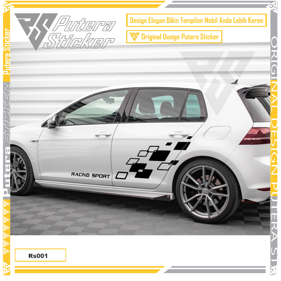 Jual STICKER MOBIL RACING SPORT STIKER MOBIL RACING SPORT UNTUK SEMUA ...