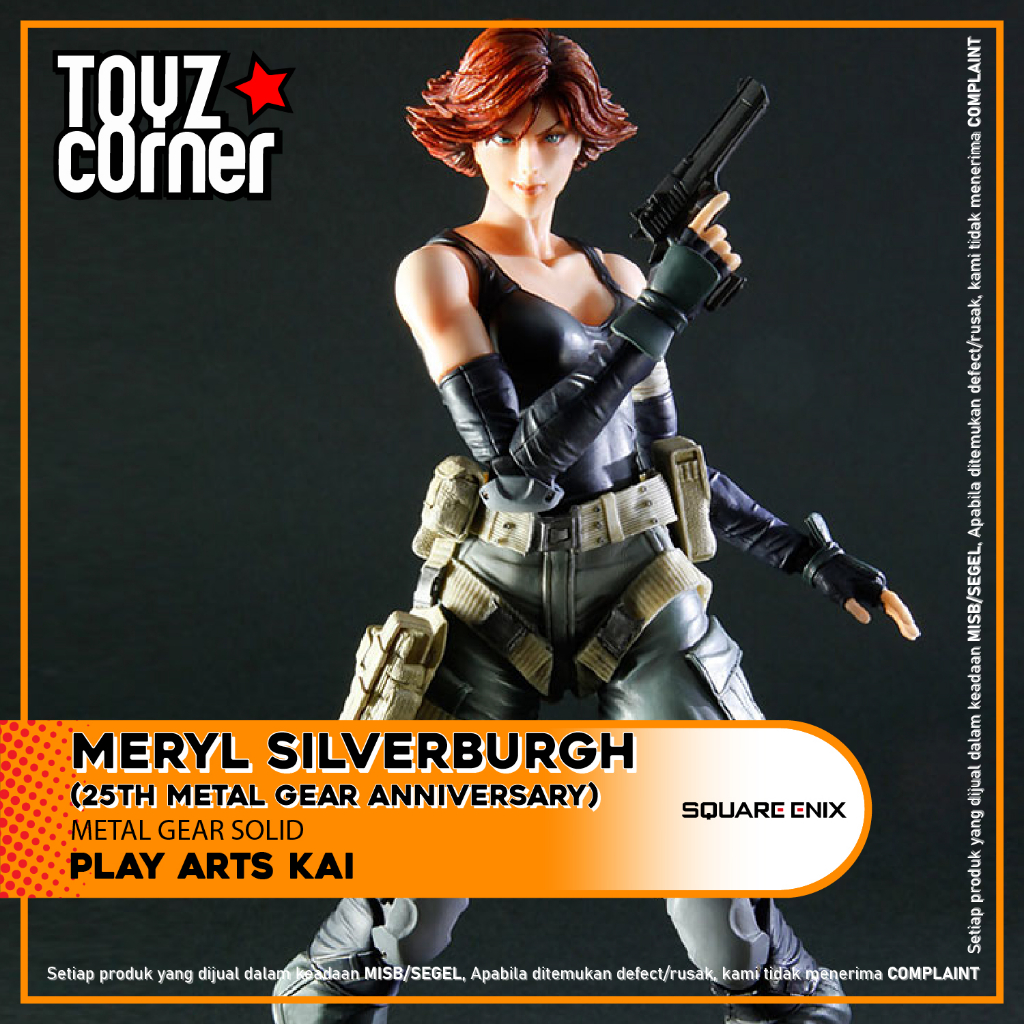 Jual Toyz Corner - Square Enix Play Art Kai Metal Gear Solid - Meryl ...
