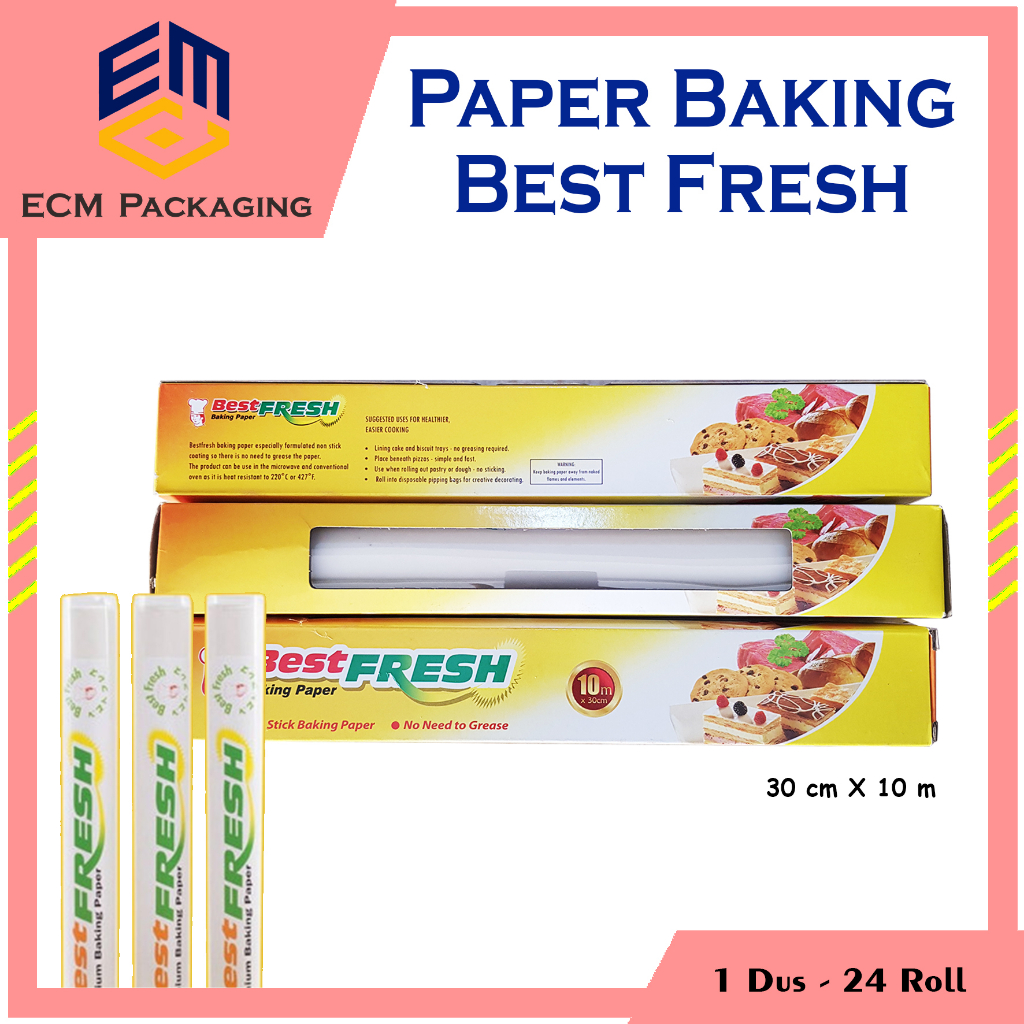 Jual Paper Baking Best Fresh 30cm x 10m / Kertas Roti / Kertas Baking ...