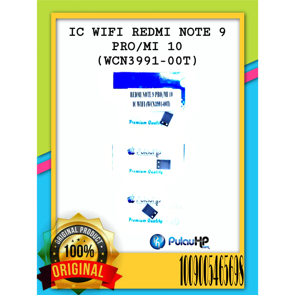 Jual NEW IC WIFI REDMI NOTE 9 PRO.MI 10 (WCN3991-00T) | Shopee Indonesia