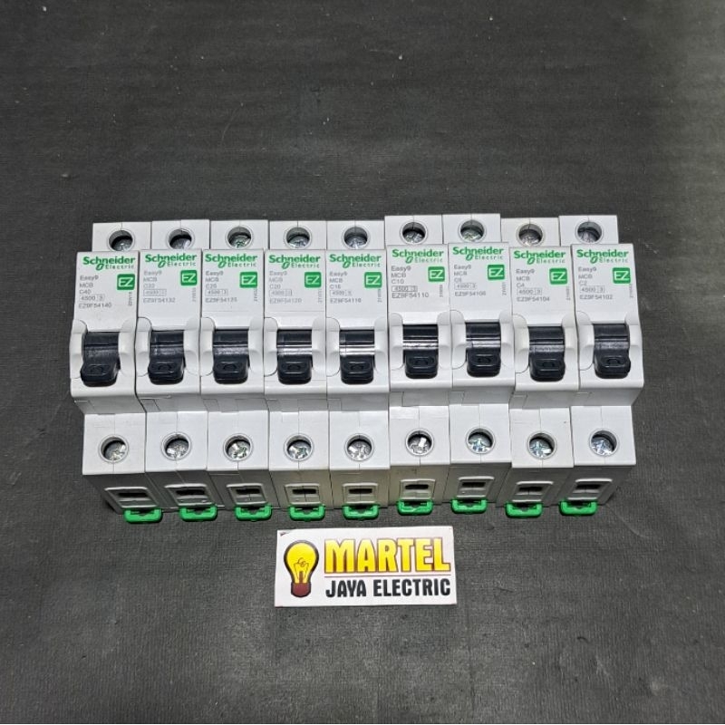 Jual Mcb schneider Easy9 1P 4,5Ka 2A/4A/6A/10A/16A/20A/25A/32A/40A | Shopee Indonesia