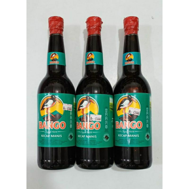 Jual NEW !! KECAP MANIS BANGO 620ML Botol Kaca | Shopee Indonesia