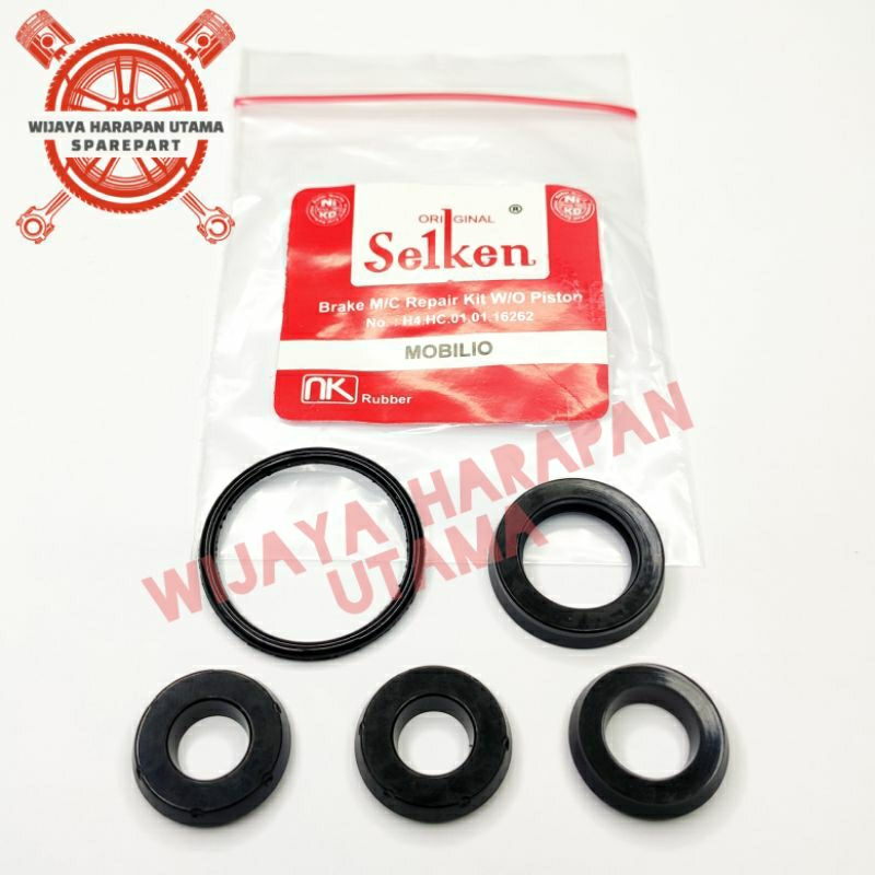 Jual Karet Seal Kit Master Rem Central Atas Mobilio Brio Lama Gen 1 Original COD | Shopee Indonesia