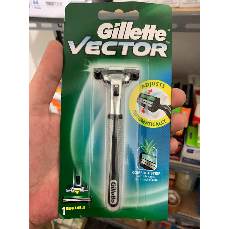 Jual Gagang Gillette Vector Siap Pakai Alat Cukur Kumis Jenggot ...