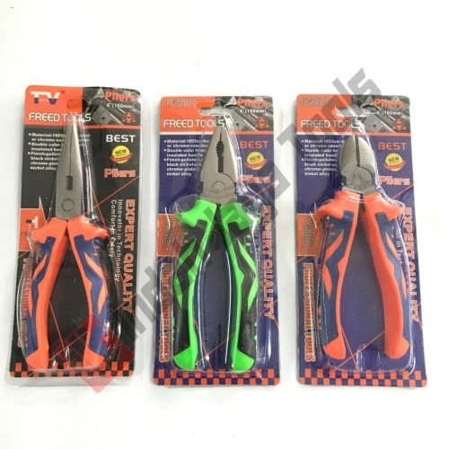 Jual Tang Kombinasi Tang Potong Tang Lancip Freed 6" Murah Kualitas Bagus HARGA SATUAN | Shopee ...