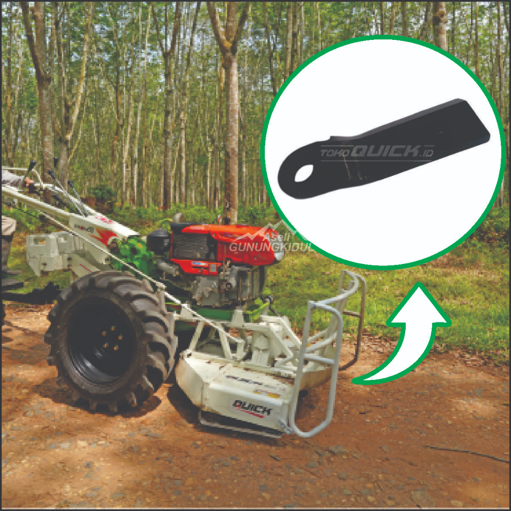 Jual Pisau Panjang Mower Traktor Quick Rotary Kronos - Swing Blade ...
