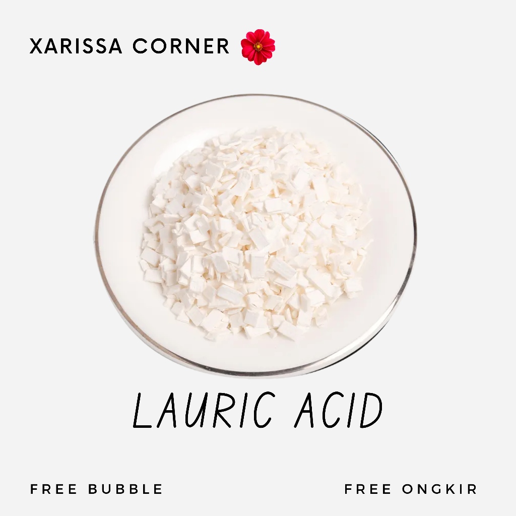 Jual Pure Lauric Acid Asam Laurat Cosmetic Grade 100 GR | Shopee Indonesia
