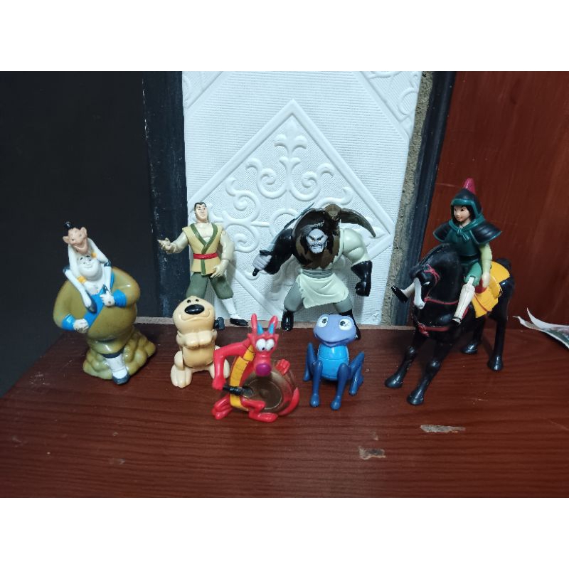 Jual Action Figure Disney Princess Mulan set | Shopee Indonesia