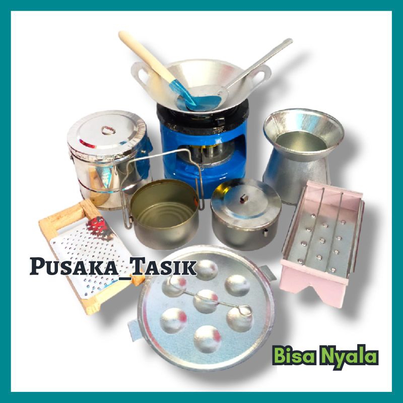 Jual Alat Masak Masak Mini / Mainan Masak Masakan Anak / Set Kompor ...