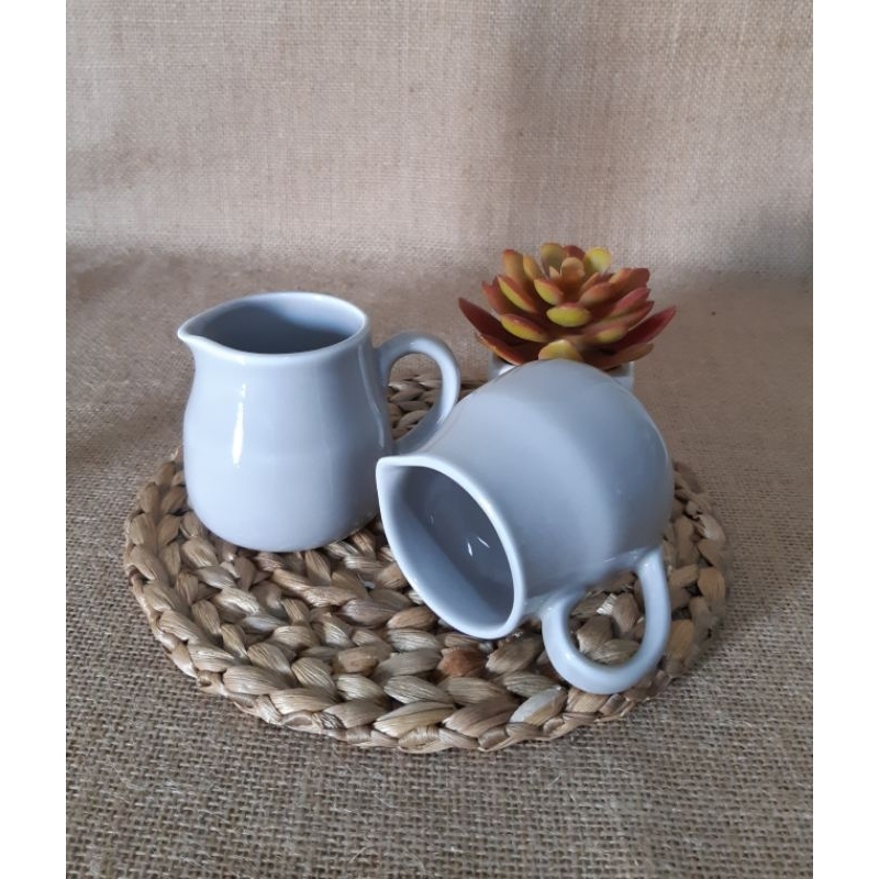 Jual Sugar pot/Creamer pot/Mini jug/Tempat gula/Tempat saus | Shopee ...