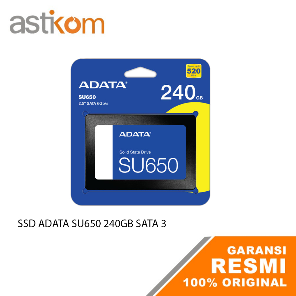 Jual SSD Murah ADATA SU650 Ultimate 240GB SATA 3 | Shopee Indonesia