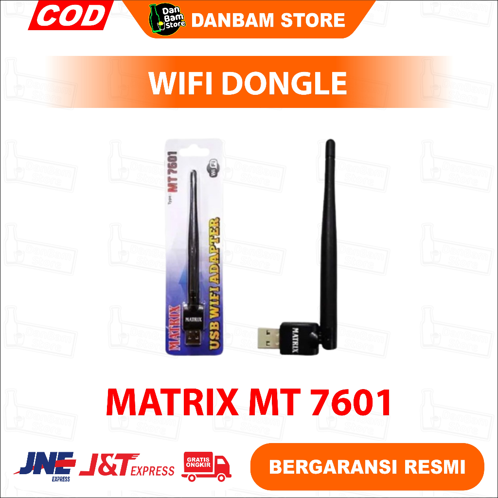 Jual USB Dongle Wifi Matrix MT 7601 Buat Set Top Box DVB T2 | Shopee Indonesia