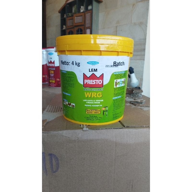 Jual Lem presto WRG 4kg | Shopee Indonesia