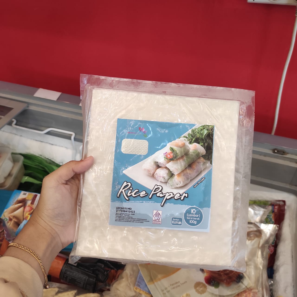 Jual Rice Paper Kotak 10 Lembar 100gr | Shopee Indonesia
