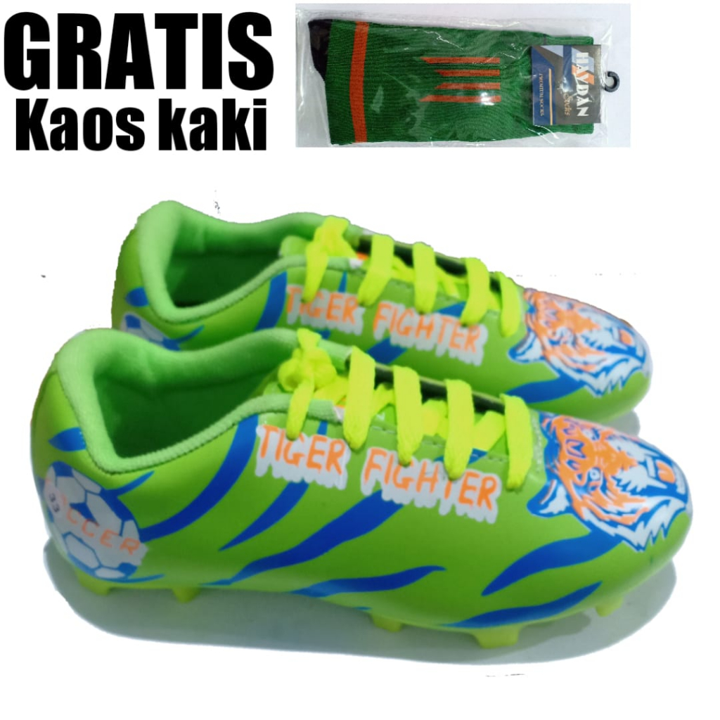 Jual Sepatu Bola Anak Laki Laki Gratis Kaos Kaki Bola Tanggung Kecil ...