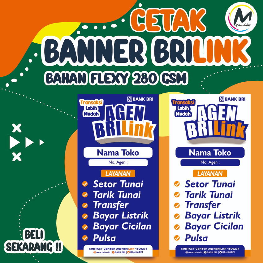 Jual Cetak Banner BRILink / Banner Konter / Banner Agen BRILink ...