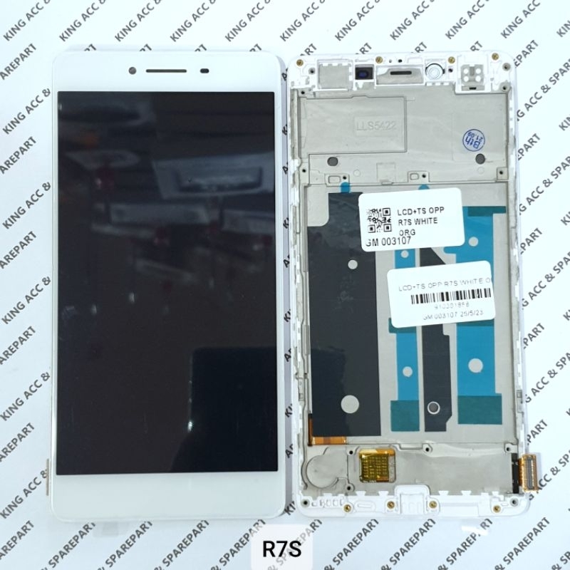 Jual LCD TOUCHSCREEN + FRAME OPP R7S ORIGINAL | Shopee Indonesia