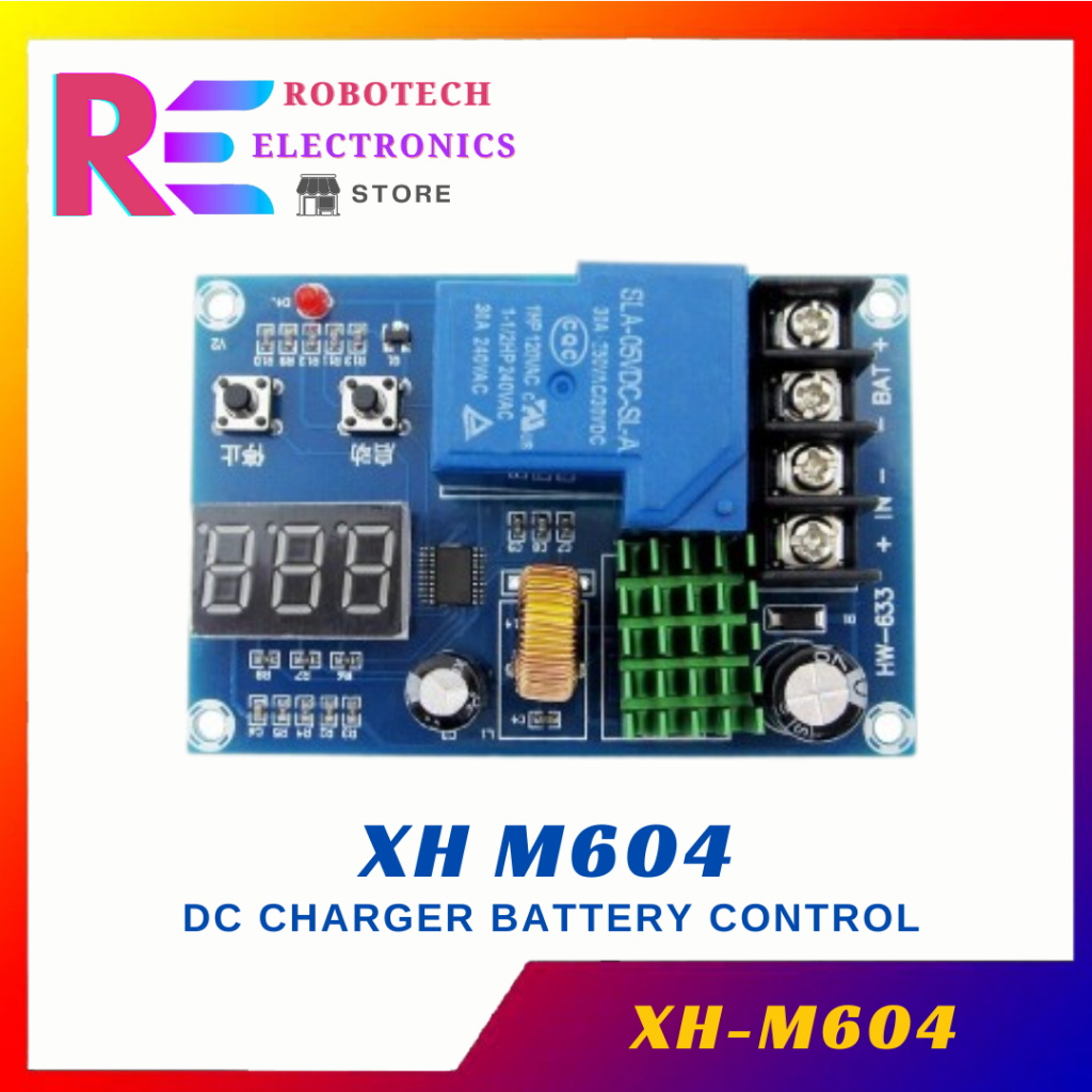 Jual Modul XH M604 Charger Battery Control 12v 24V 48V DC 6-60V | Shopee Indonesia