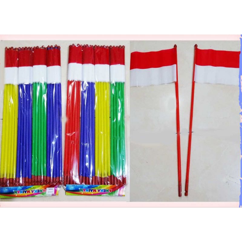 Jual Stick bendera merah putih dirgahayu indonesia | Shopee Indonesia