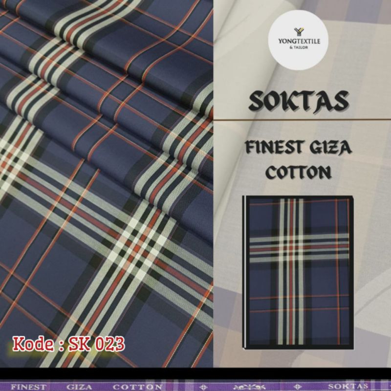 Jual KAIN KATUN • KAIN KATUN SOKTAS • FINEST GIZA COTTON | Shopee Indonesia