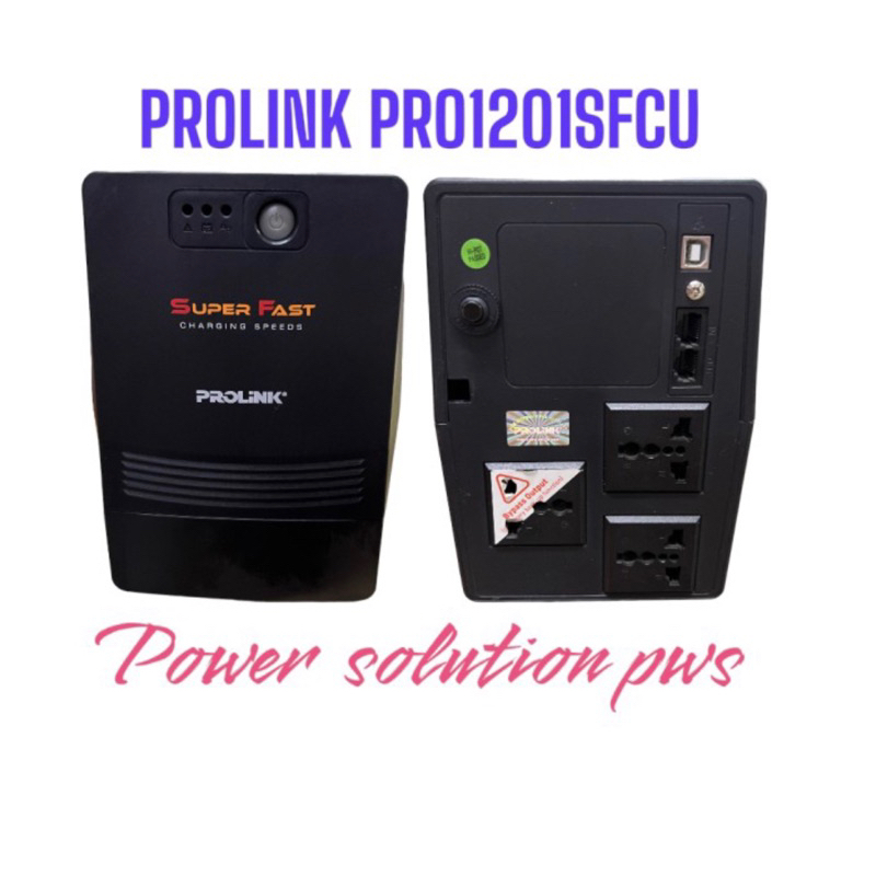 Jual UPS PROLINK PRO1201SFCU PRO 1201 SFCU 1200 VA | Shopee Indonesia