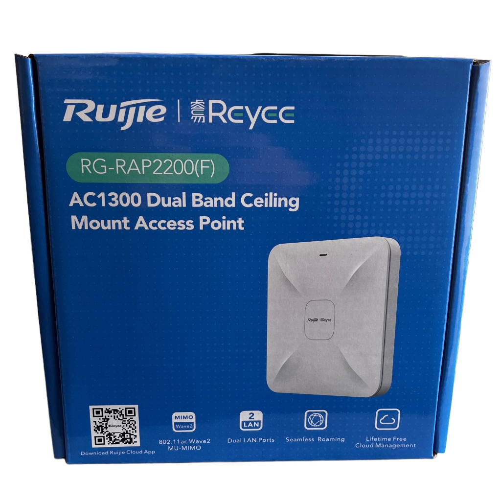 Jual Ruijie Reyee RG-RAP2200(F) AC1300 Dual Band Ceiling Mount Access ...
