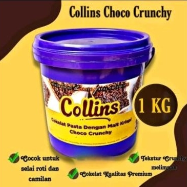 Jual COLLINS CHOCO CRUNCHY 1 KG | Shopee Indonesia