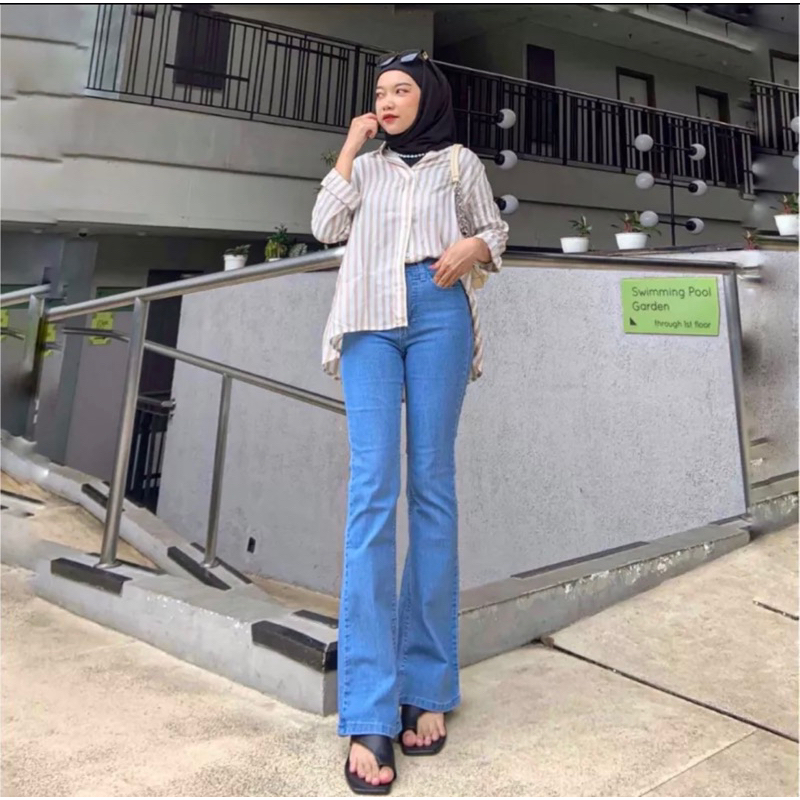Jual CELANA CUTBRAY JEANS HIGHWAIST | HW CUTBRE JEANS VINTAGE | Shopee ...