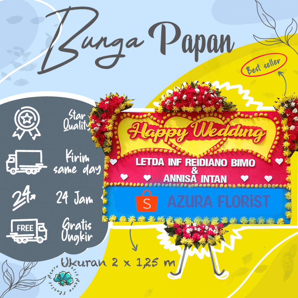 Jual Ucapan Papan Bunga Terlengkap & Harga Terbaru Juni 2026 | Shopee ...
