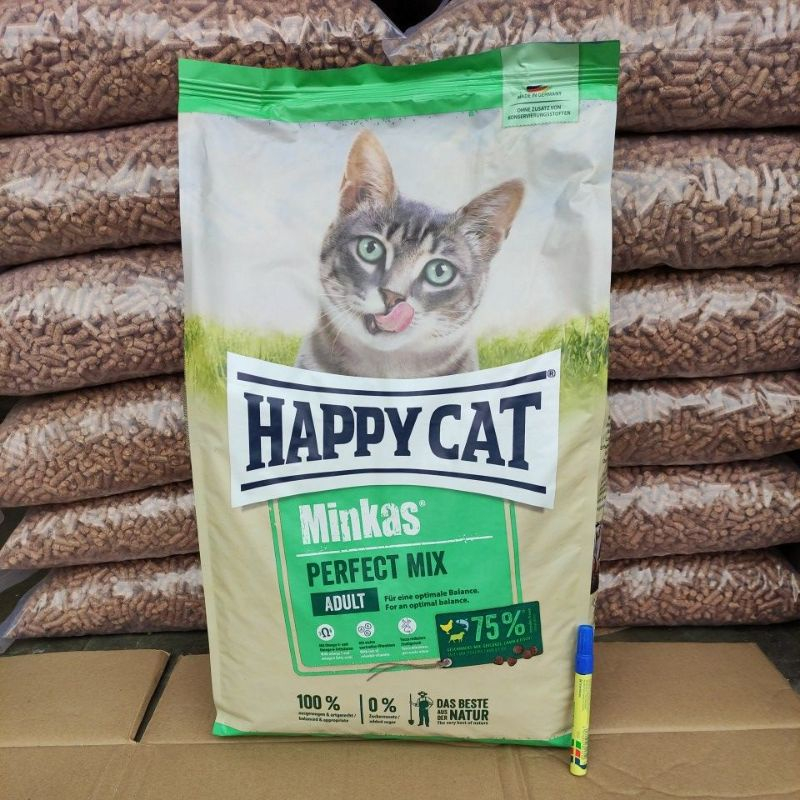 Jual Happy Cat Minkas Perfect Mix 10kg | Shopee Indonesia