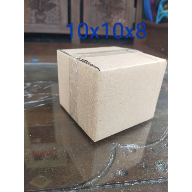 Jual kardus packing UK 10x10x8 kardus polos kardus kecil | Shopee Indonesia