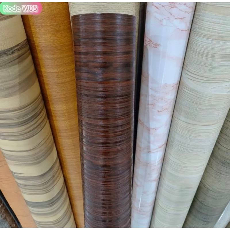 Jual wallpaper kayu/wall sticker kayu/sticker kayu /(BAHAN TEBAL)ASLI ...