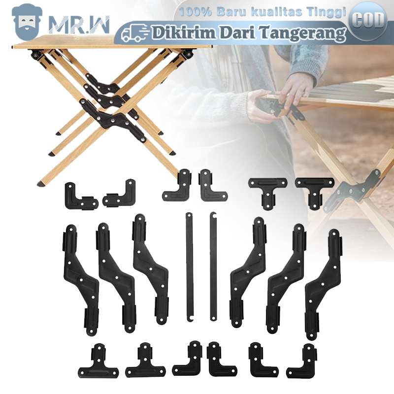 Jual Meja lipat Bracket DIY Camping Outdoor Meja Bracket 1 Set Tipe ...