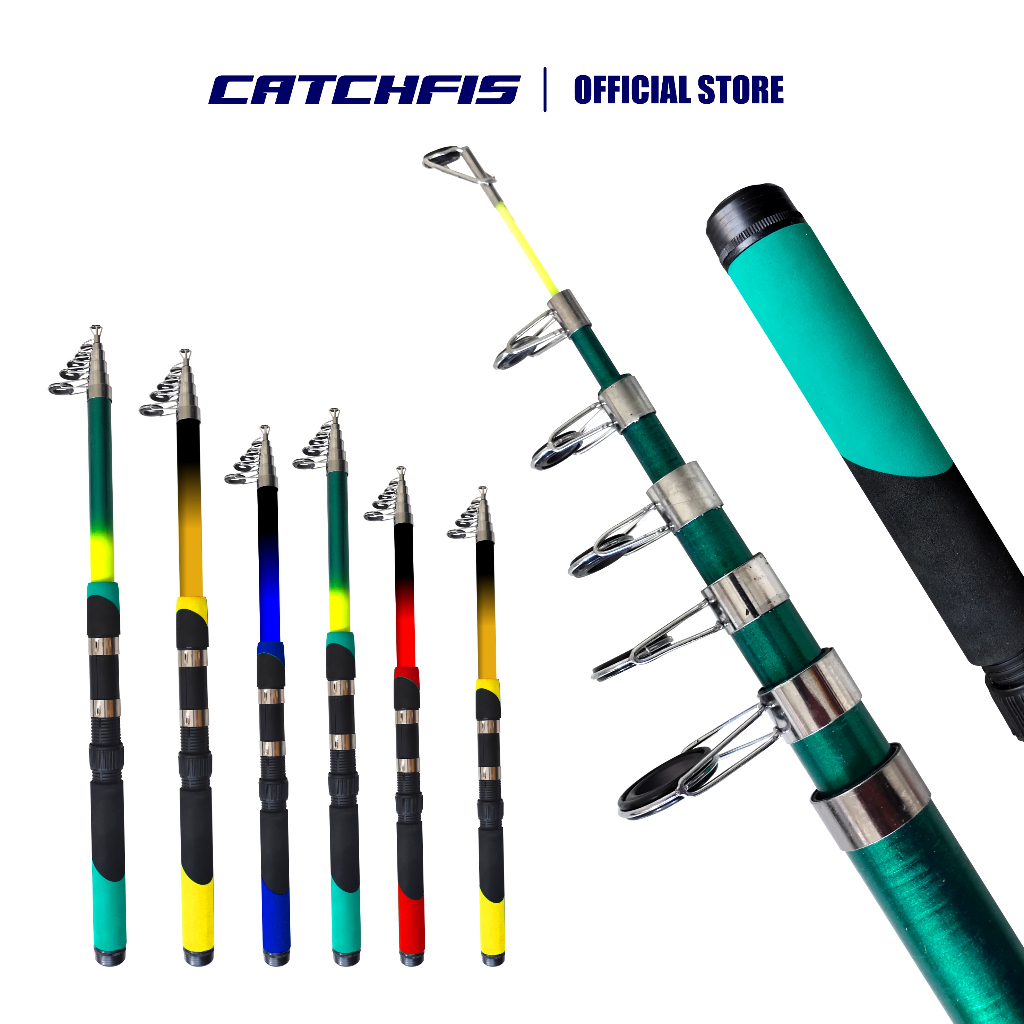 Jual Catchfis Joran Pancing Bosemani Spinning Panjang 1.50m s/d 3.00m ...