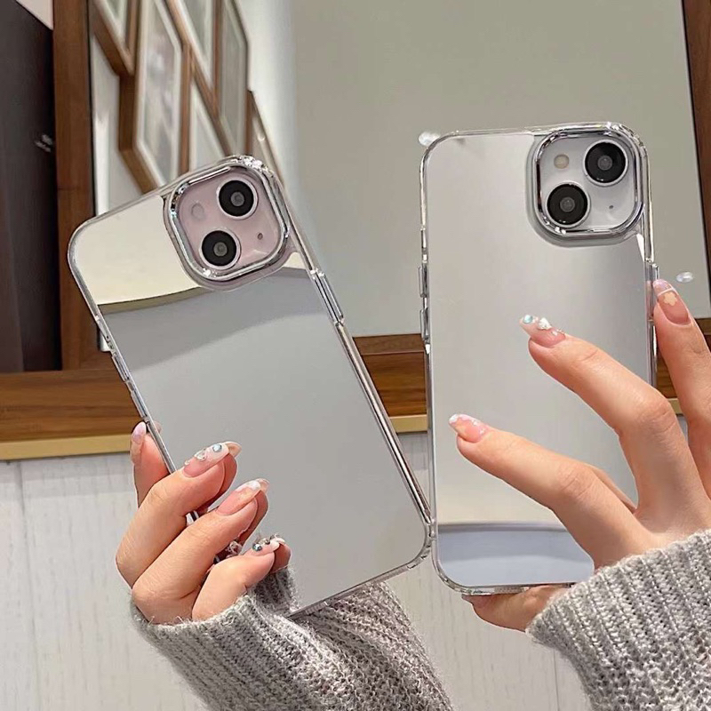 Jual CASING KACA MIRROR SOFTCASE 16 15 14 PRO MAX 14 PLUS 14 13 PROMAX ...