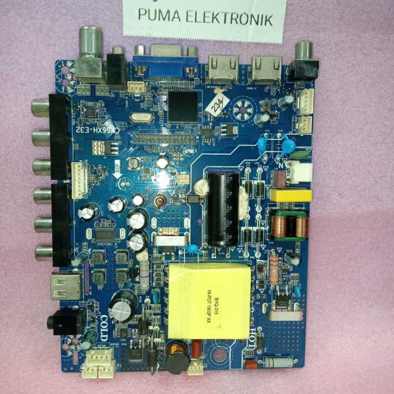 Jual POLYTRON PLD 32T7511E MESIN TV LED MAINBOARD MOTHERBOARD MB MOBO MODUL TV LED | Shopee ...