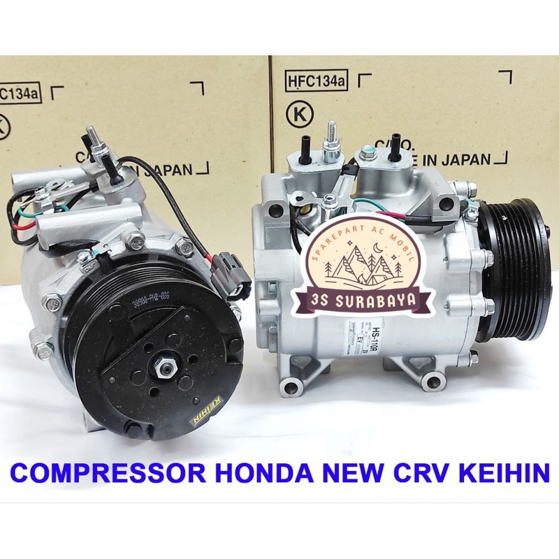 Jual Kompresor Honda Crv Gen 2 Tipe Keihin Compressor Ac Mobil | Shopee ...