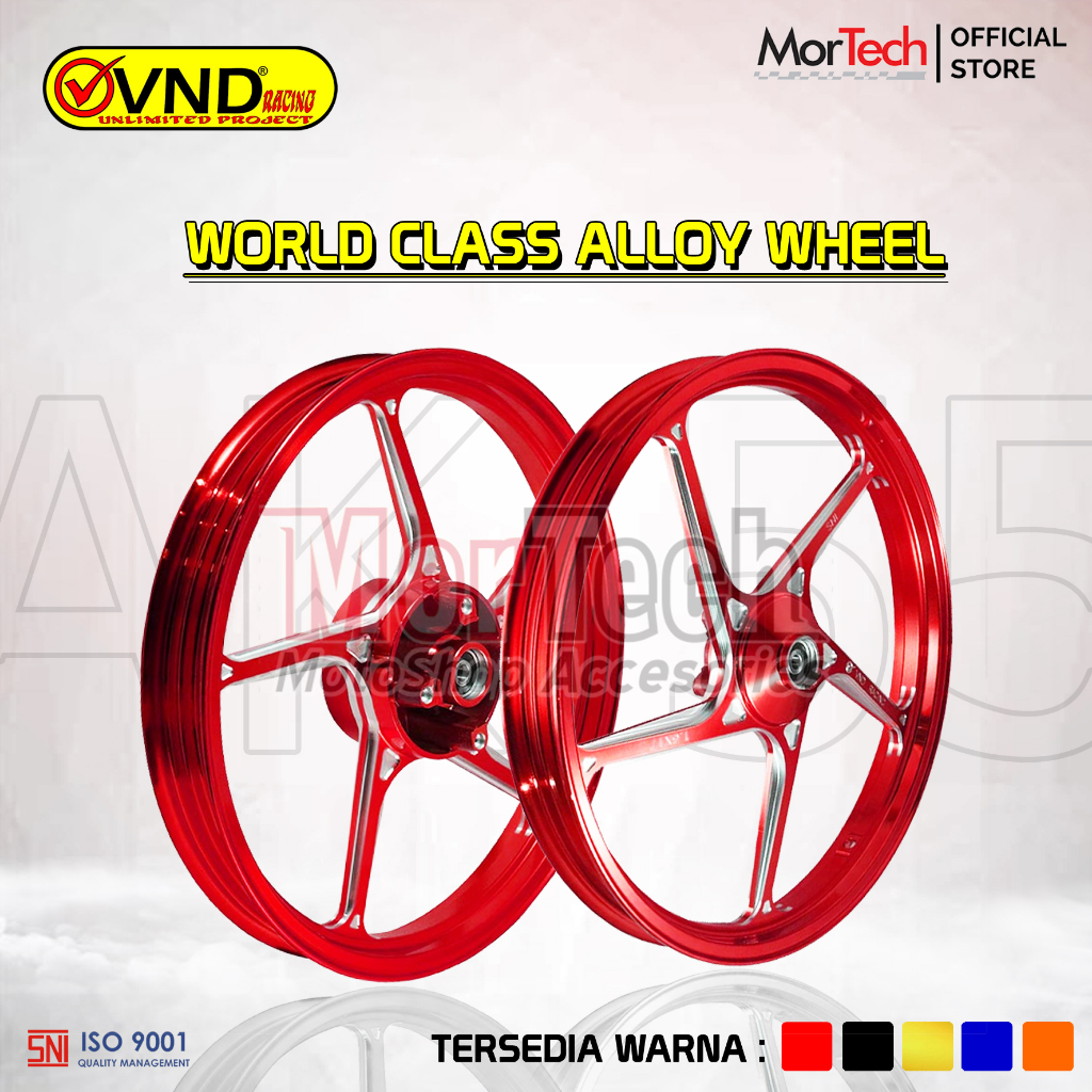 Jual Velg Racing VND AK55 Enkei Single Disc Rx King Jupiter Mx Old Jupiter Z1 New Vega ZR ...