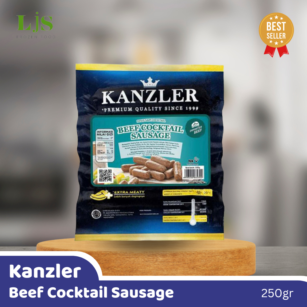 Jual Kanzler Beef Cocktail Sausage 250gr | Shopee Indonesia