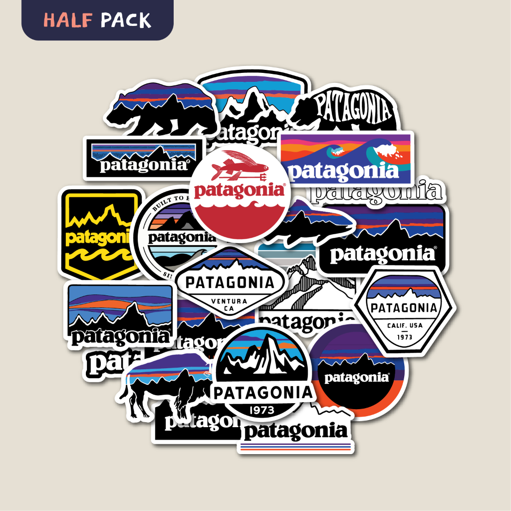 Jual STICKER PACK PATAGONIA | STICKER TUMBLER | STIKER LAPTOP KOPER ...