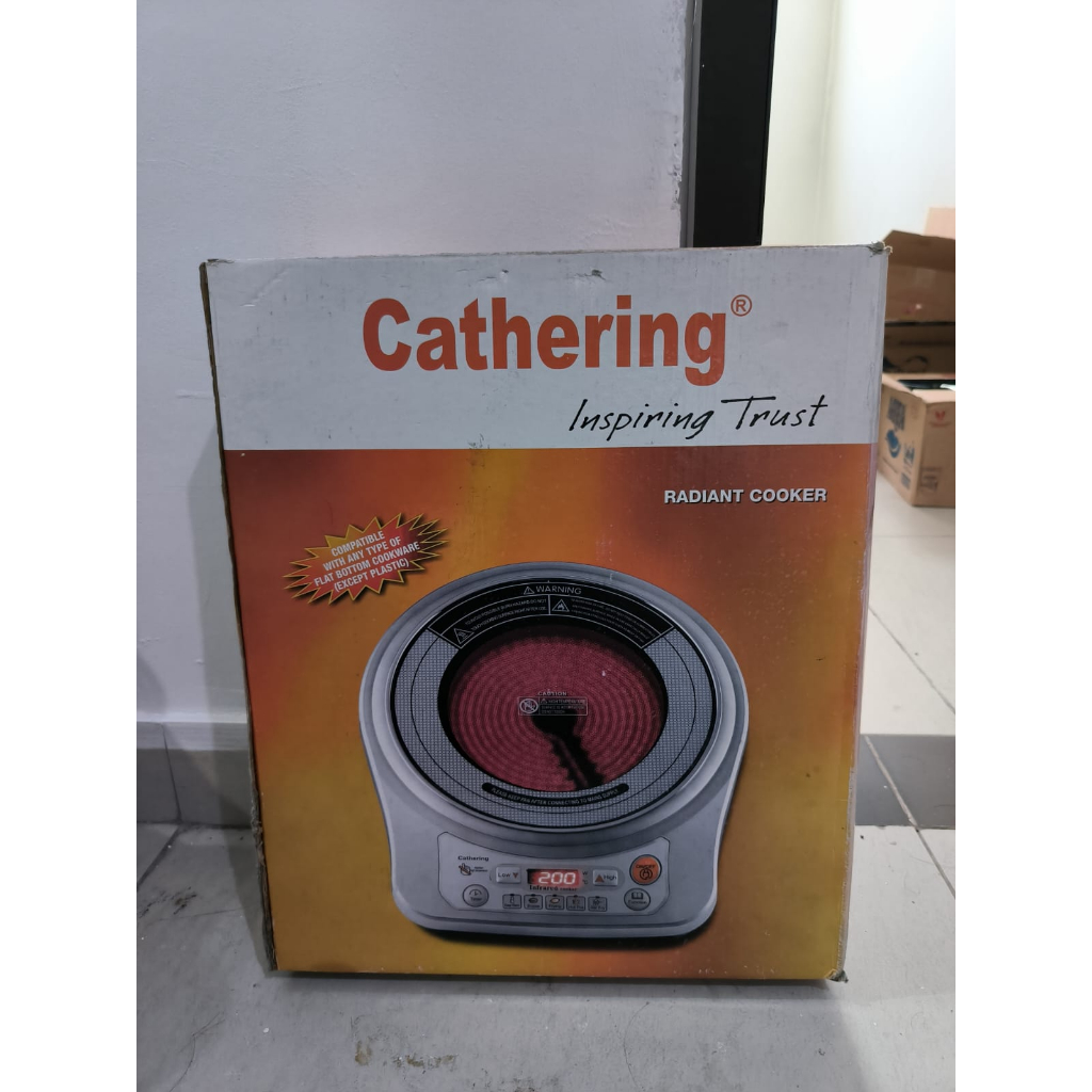 Jual Kompor Listrik Shindo Radiant Cooker 200 Watt Cathering Radiant ...