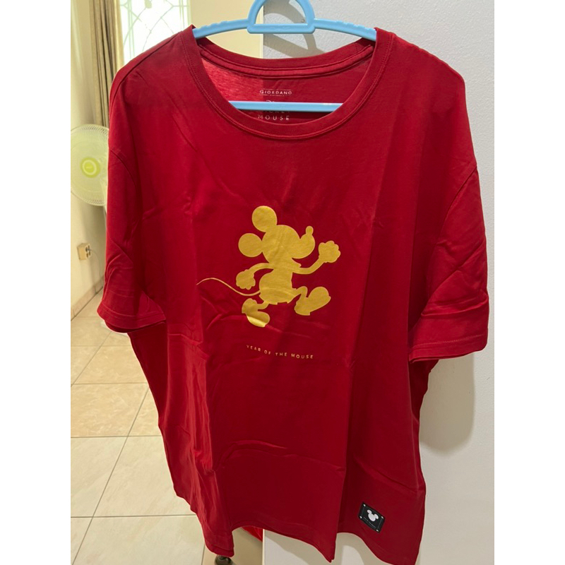 Jual Kaos Pria Giordano Original Mickey Mouse XXL | Shopee Indonesia