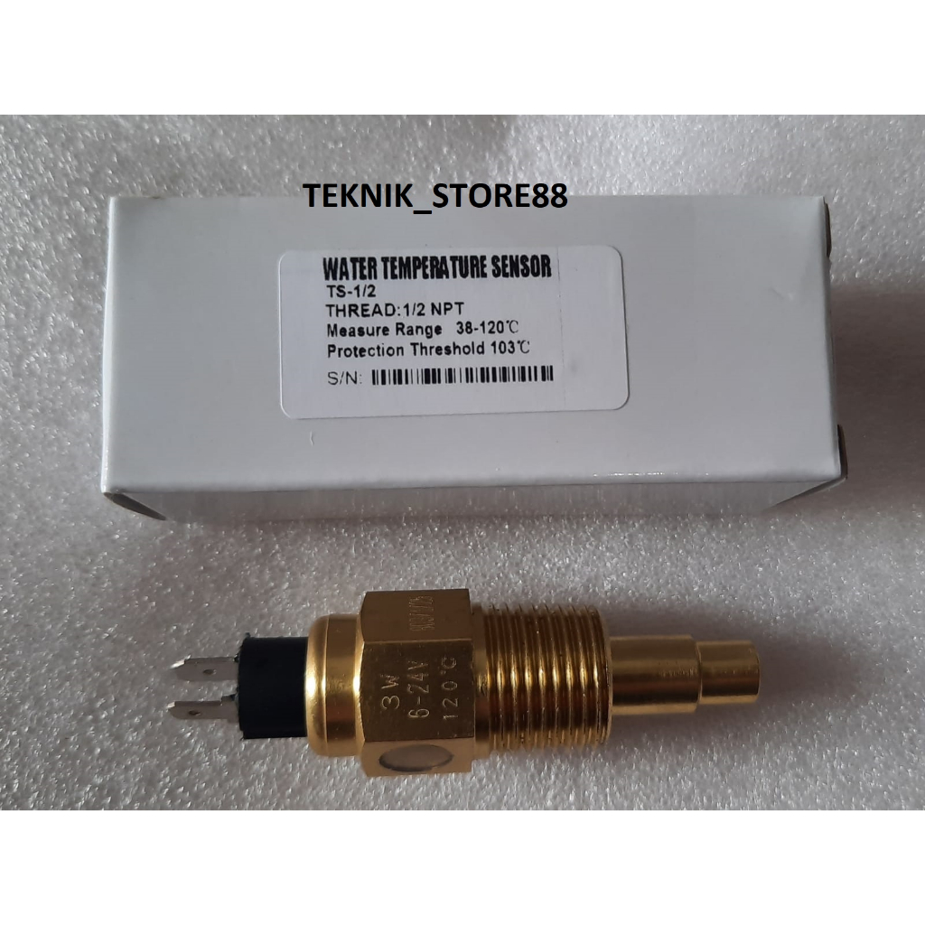 Jual VDO TEMPERATURE SWITCH TEMP AIR SENSOR DRAT 21 MM 1/2 NPT | Shopee ...