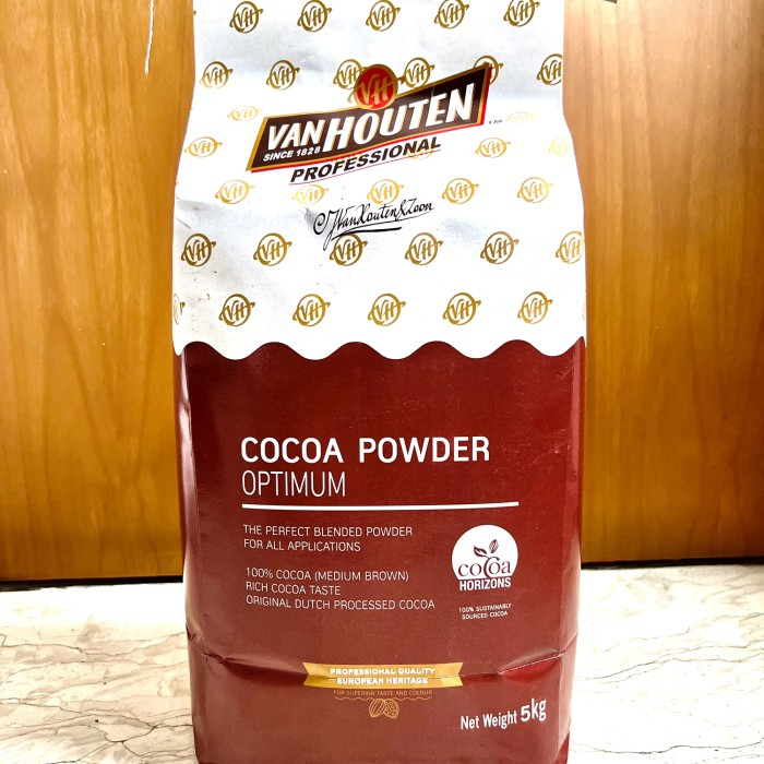 Jual VAN HOUTEN OPTIMUM COCOA POWDER 1000 GR | Shopee Indonesia