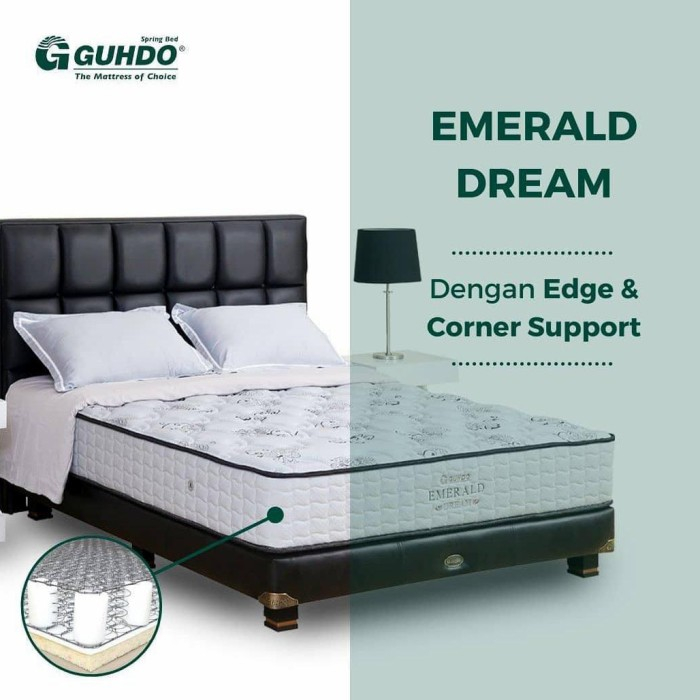 Jual Kasur Springbed Guhdo Emerald Dream Kasur Saja Shopee Indonesia