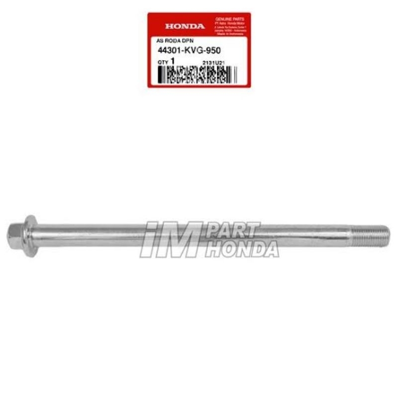 Jual 44301-KVG-950 As Roda Depan Beat Scoopy Spacy Vario 110 125 150 ...