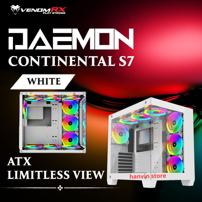 Jual Casing VenomRX Daemon Continental S7 White | Shopee Indonesia