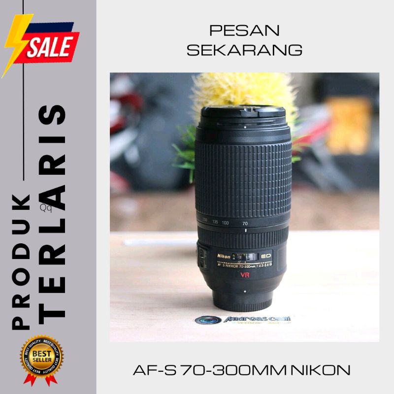Jual LENSA NIKON AF-S VR NIKKOR 70-300MM MULUS TINGGAL PAKAI | Shopee ...